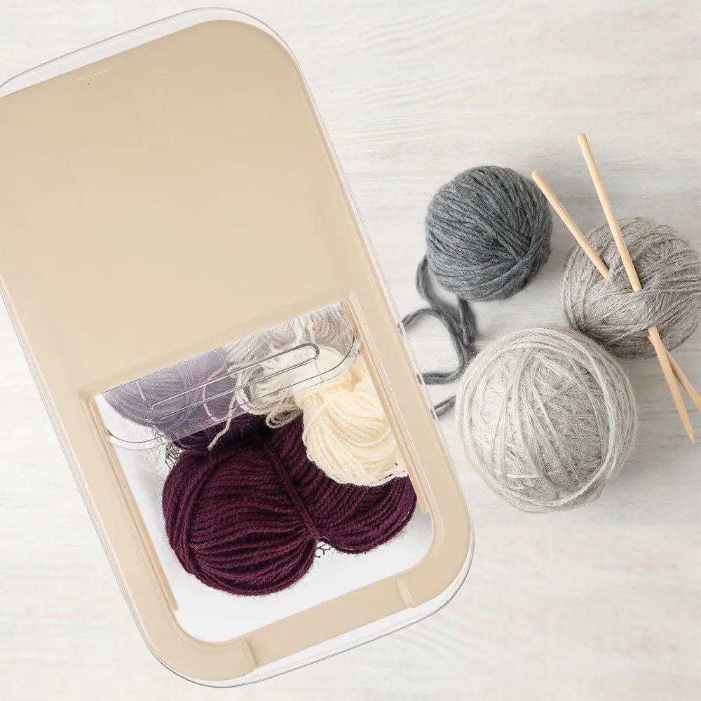 Plastový úložný box s víkem 35x20x23 cm Slop – Orion