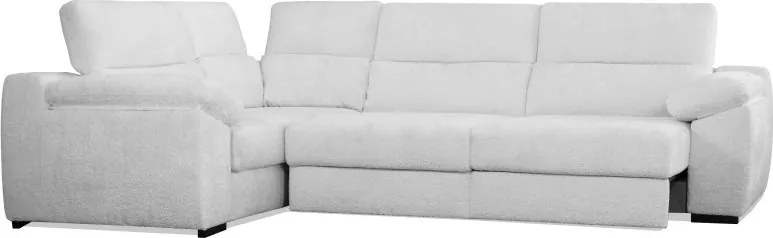 Rozkládací rohová sedačka LEWIS I-R-II - výběr potahové látky pravý roh Harmony 01 - krémová