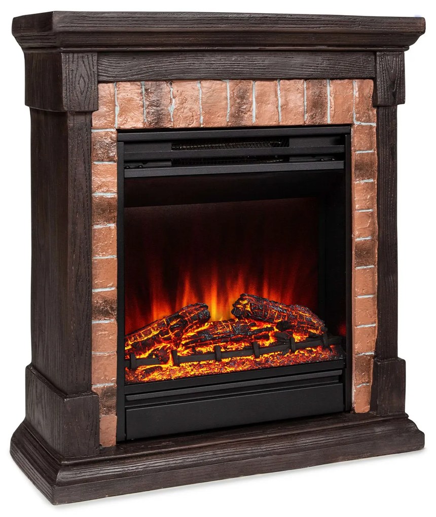 Klarstein Beerenberg, elektrický krb, 1800 W, 10-30 °C, dálkové ovládání