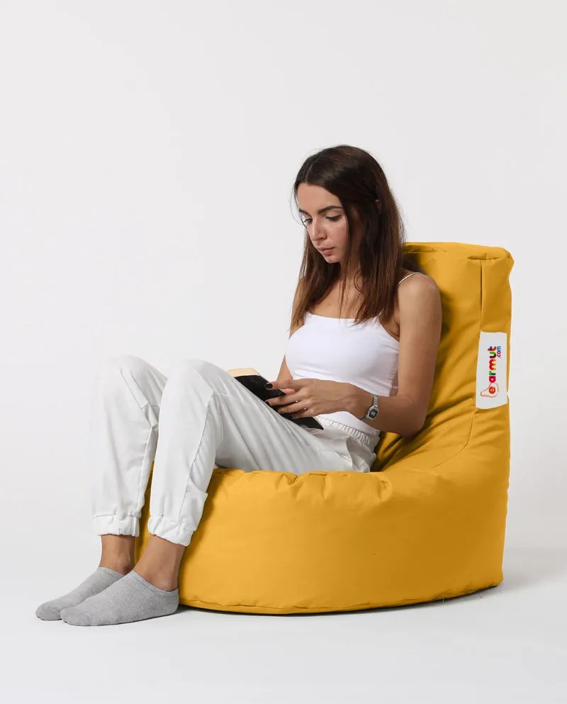 Atelier del Sofa Zahradní sedací vak Lina - Yellow, Žlutá