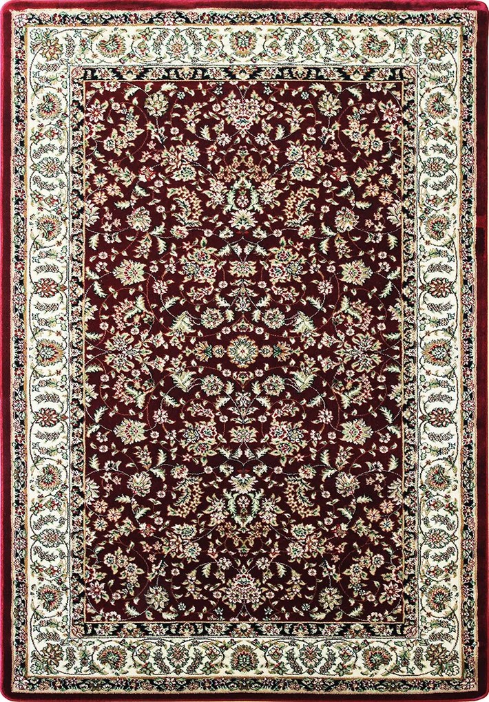 BE Koberec Anatolia 5378 RED - červený obdélníkový Rozměr: 70x100 cm