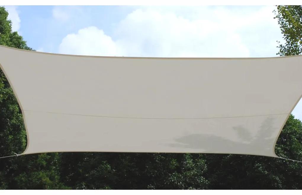 ROJAPLAST Čtvercová stínicí plachta, různé rozměry na výběr Rozměr: 5x5 m