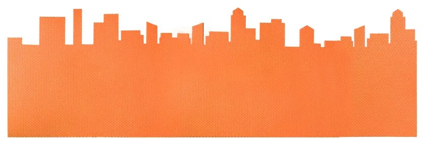 Vylen Ochrana stěn CITY Oranžová