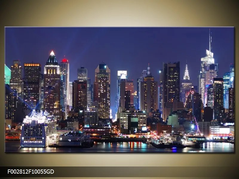 Obraz osvětlených New Yorských mrakodrapů  (), 40 dalších rozměrů