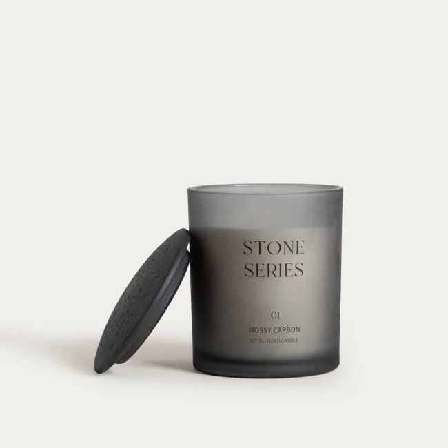 Svíčka STONE Mossy Carbon 787034