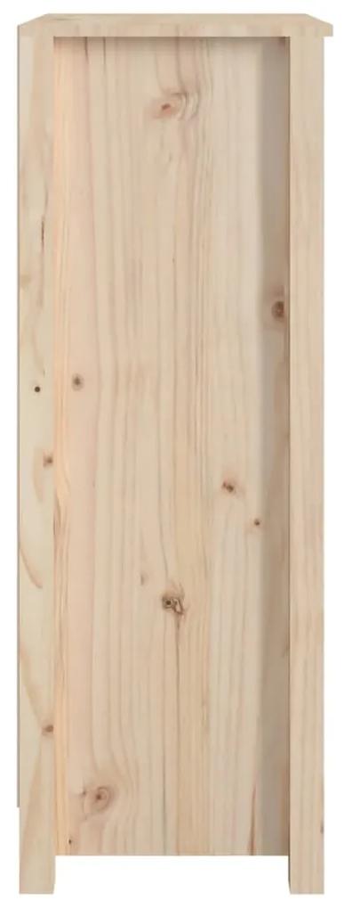 Knihovna 50x35x97 cm masivní dřevo borovice - Default Title