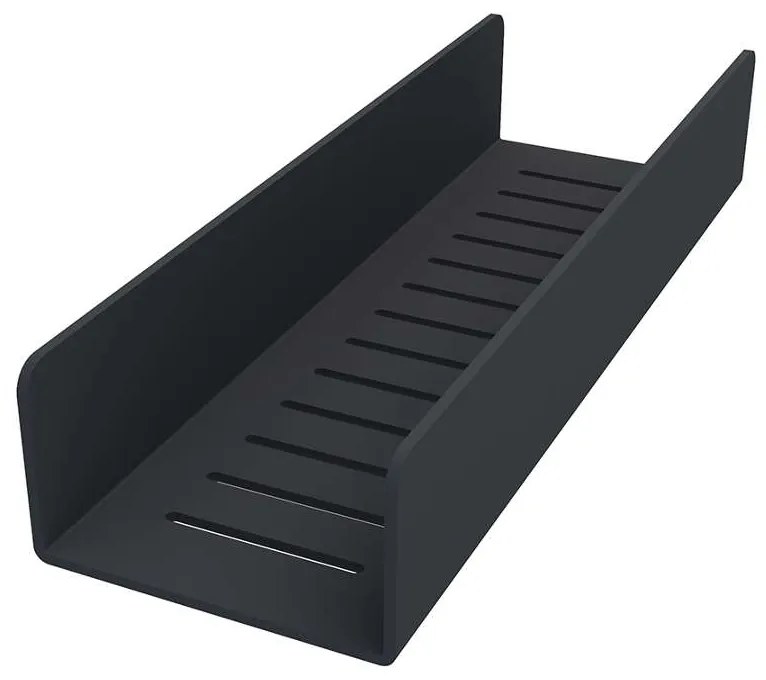 Nimco - Polička, délka 30 cm, matná černá 2091-H-30-90