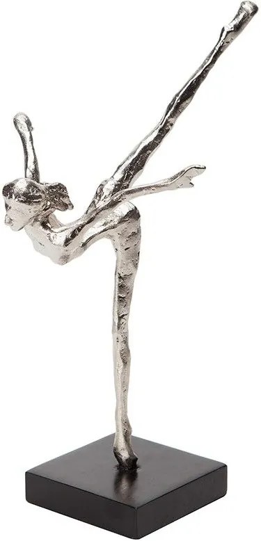 Dekorační soška tanečnice Sia Home Fashion stříbrná 34cm