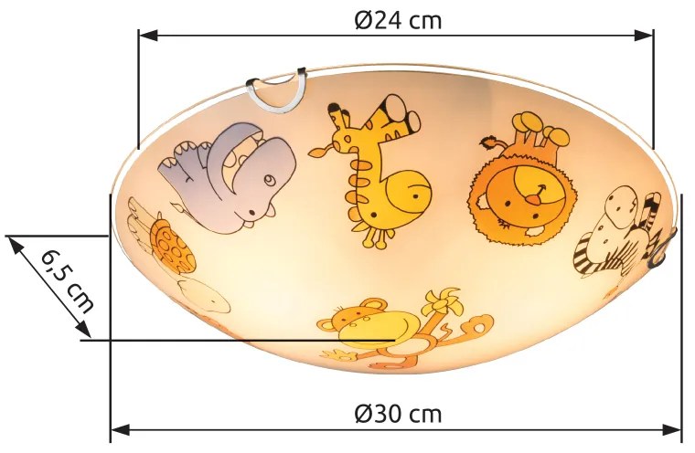 GLOBO KIDDY 40607 Stropní svítidlo