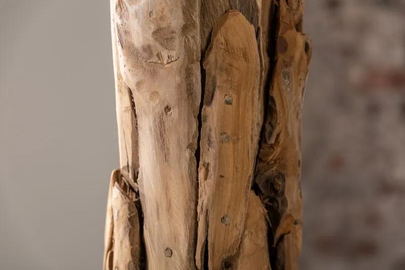 Stojací lampa Roots driftwood frame / 22442-1