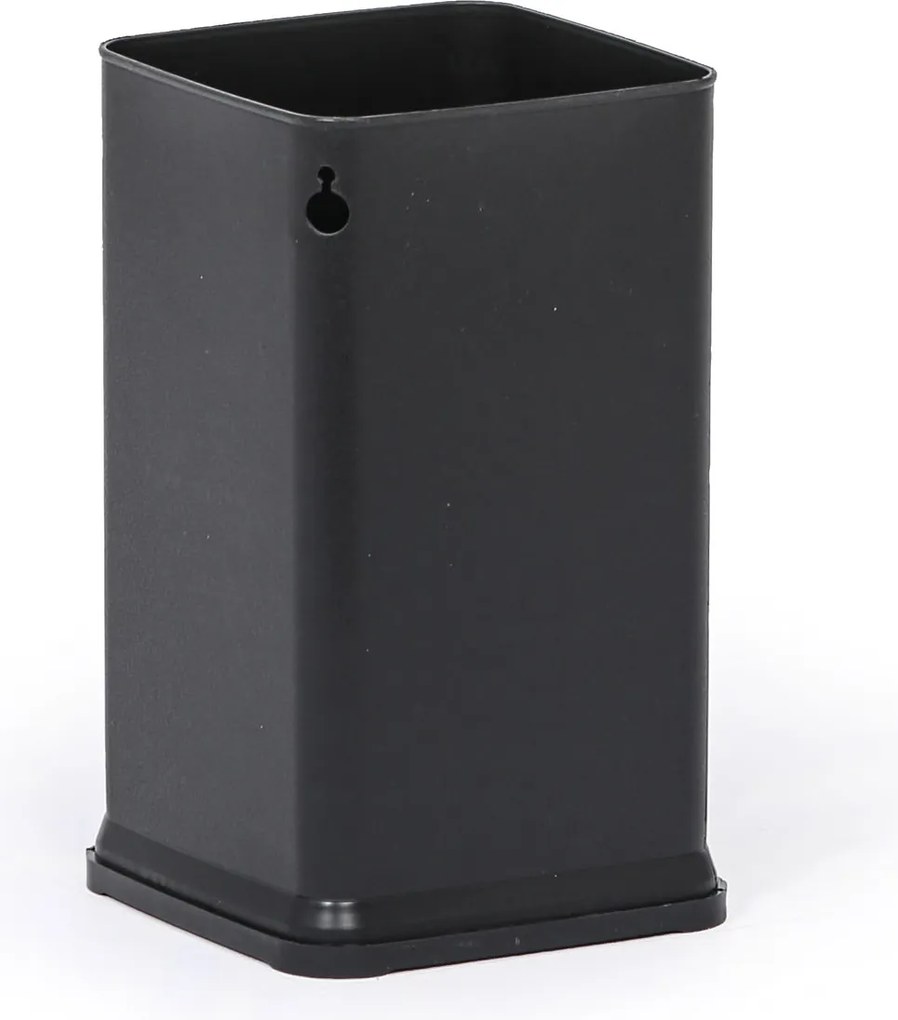 Odpadkový koš 12 l, stříbrný
