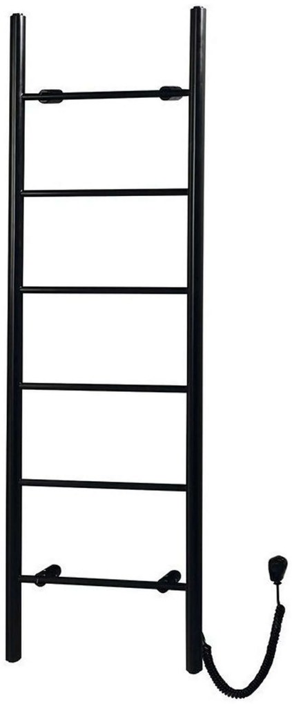 Sapho - Elektrický sušák ručníků Karbo 50x160 cm, černá mat KB905