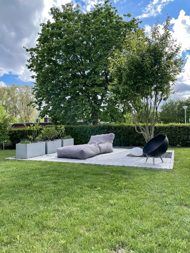 Truhlík MAXI, sklolaminát, šířka 80 cm, beton design