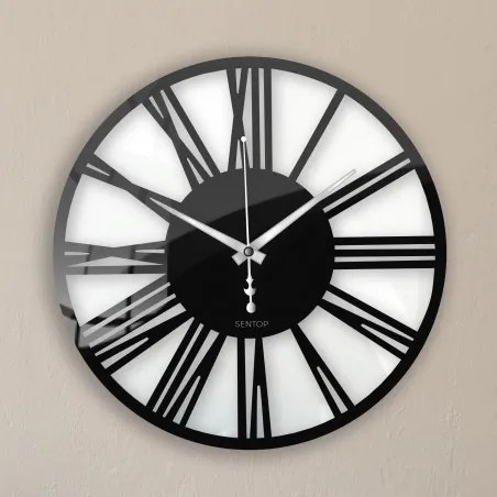 Moderní hodiny na zeď 30 až 50 cm | SENTOP X0110