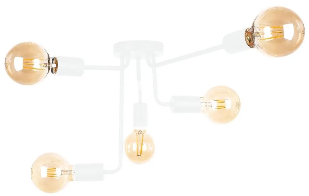 Keter Lighting Přisazený lustr NIXO 5xE27/60W/230V bílá NA0320