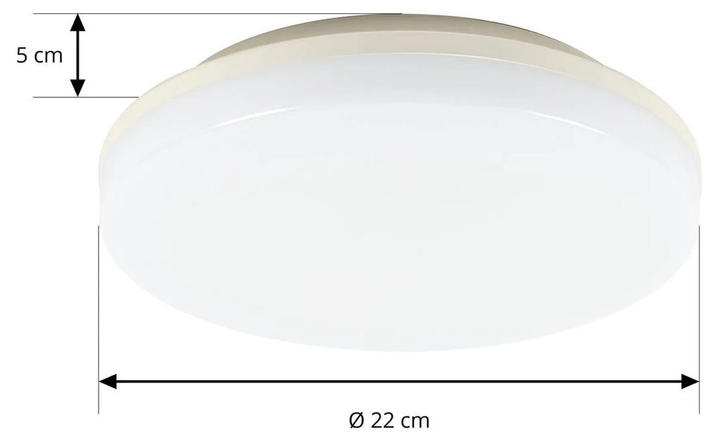 Prios Artin LED stropní světlo senzor kulaté 22 cm