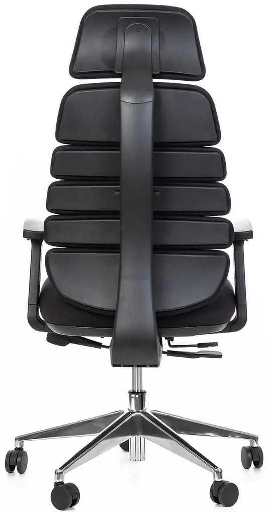 MERCURY Ergonomická kancelářská židle WORKEASE - černá látka