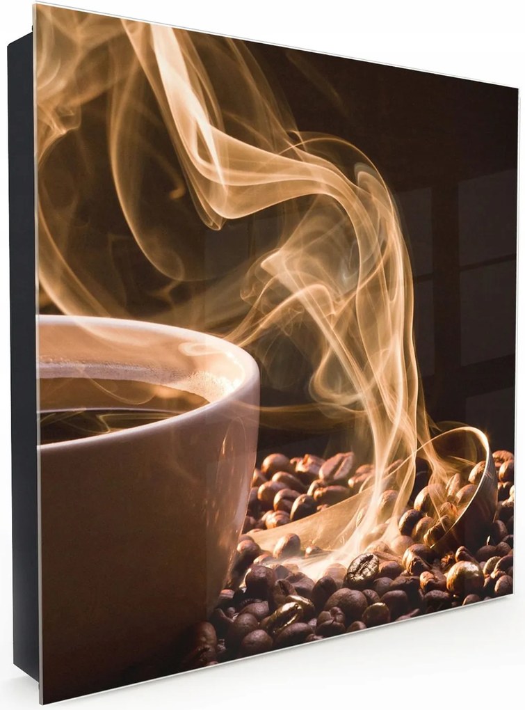 schránka na klíče, organizér na klíče, kovový motiv