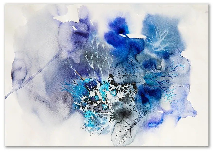 Wallmuralia Foto obraz akrylové sklo Abstrakce květiny 100x70