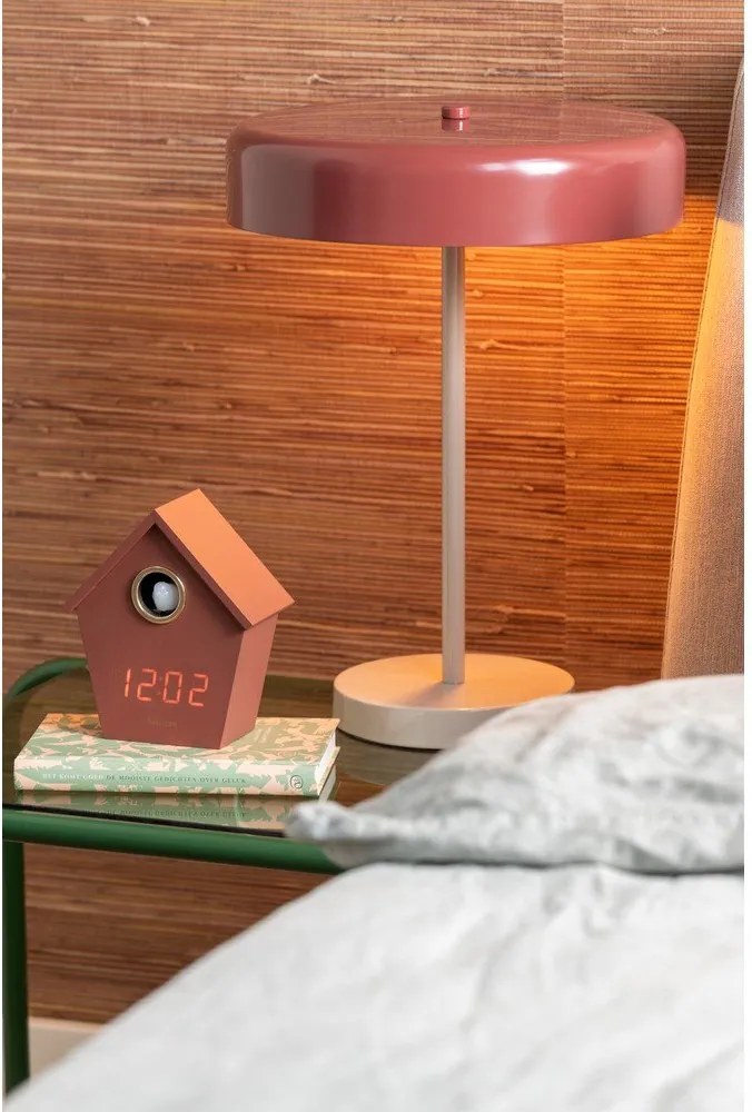 Vínová kovová stolní lampa (výška 40 cm) Reina Palo – Leitmotiv