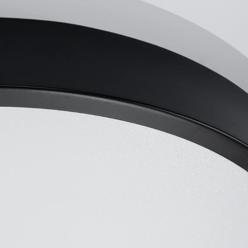 Sollux Lighting Stropní svítidlo ONYX 40 černá LED 3000K