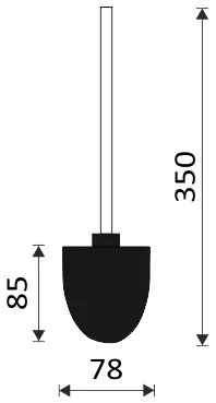 Nimco Náhradní WC štětka -