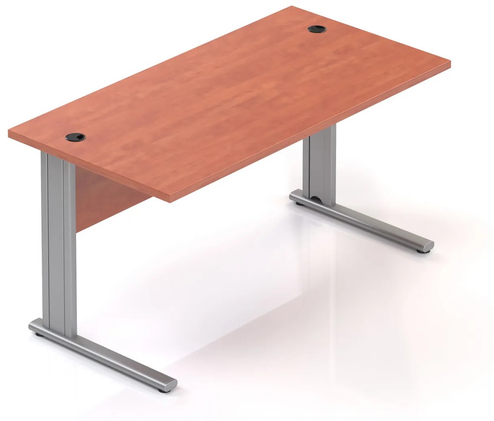 Kancelářský stůl Komfort, kovová podnož, 140x70x76 cm BPR14 11