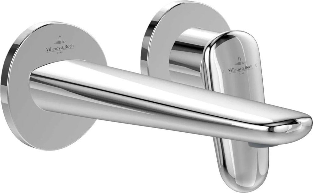 Villeroy & Boch Antao - Umyvadlová baterie pod omítku, 2-otvorová instalace, s tělesem, chrom TVW11100200061