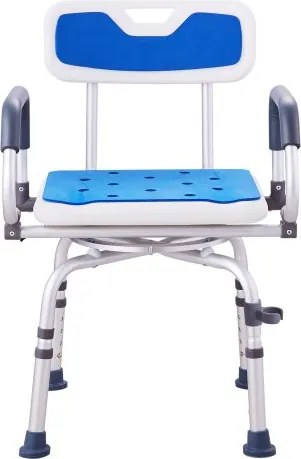 křeslo do sprchy otočné o 360° sedátko do vany s otočnými rameny 181,4 kg