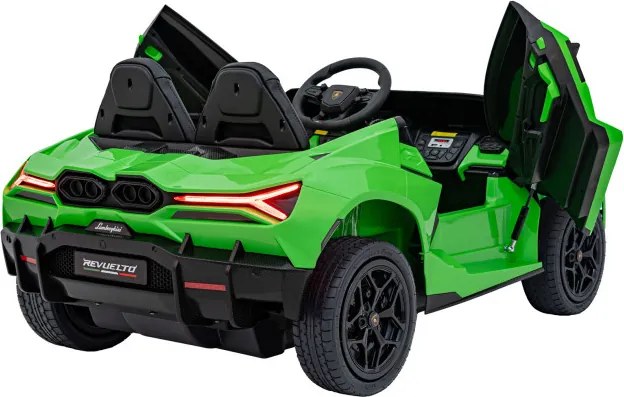 Elektrické autíčko Lamborghini Revuelto XL STRONG zelené