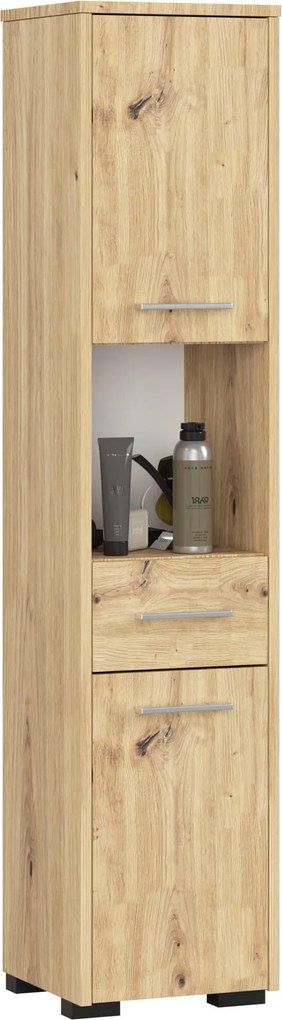 Koupelnová skříňka FIN Sloupek 30 2D 1SZ 1W 140cm PK Artisan
