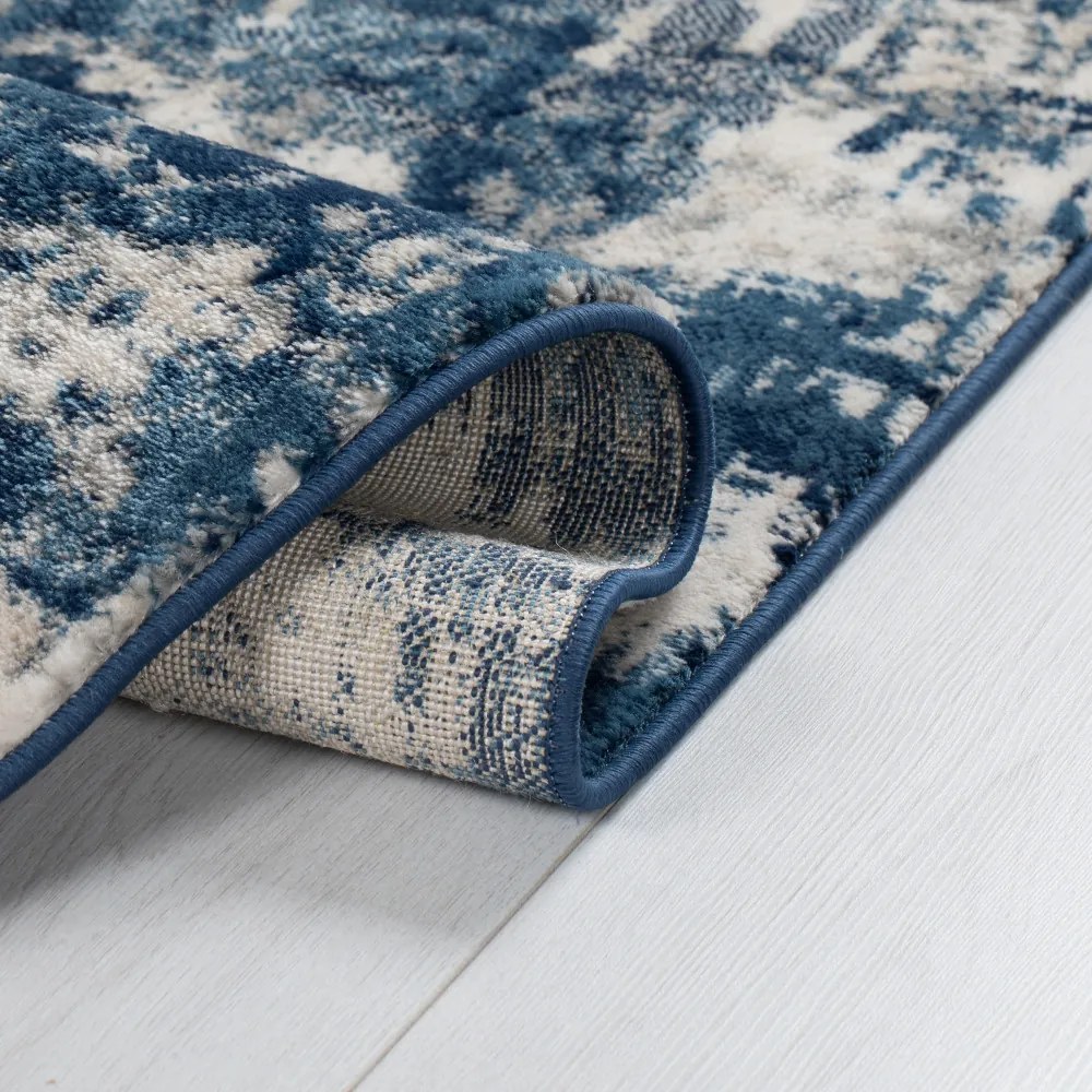 Flair Rugs koberce Kusový koberec Cocktail Wonderlust Dark blue kruh - 160x160 (průměr) kruh cm