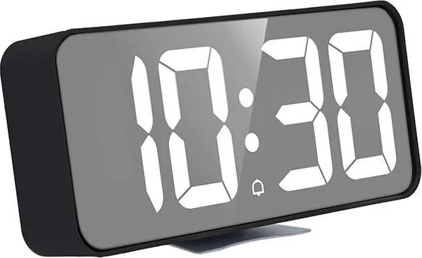 Hodiny s bluetooth synchronizací CA08, černá