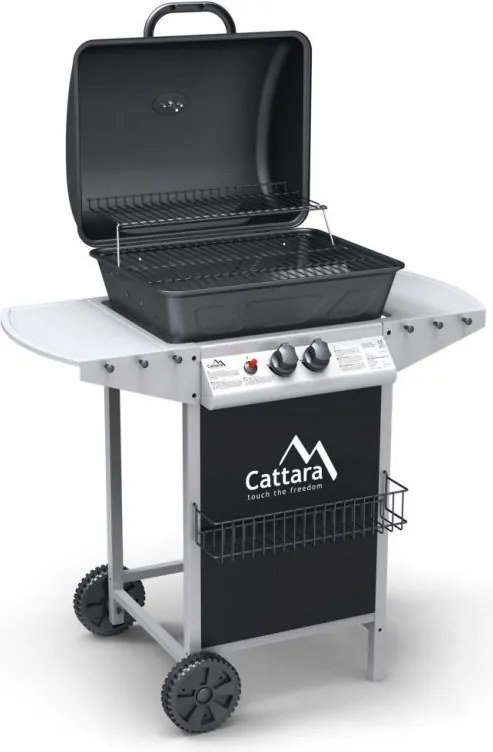 CATTARA Gril plynový PARTY POINT pojízdný
