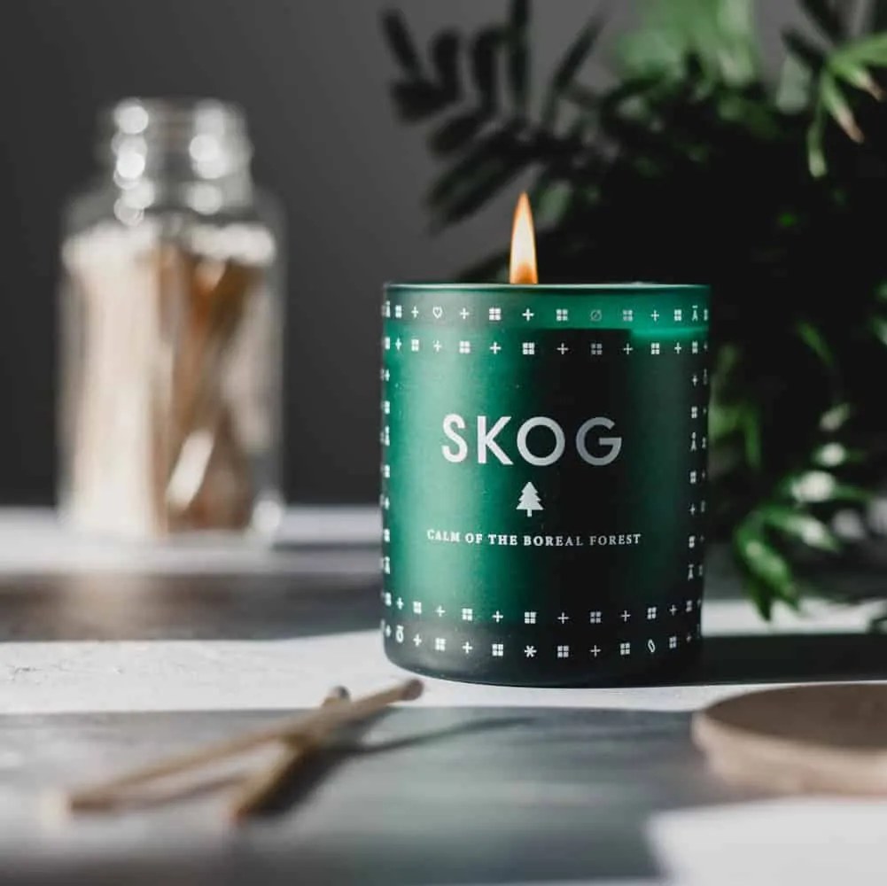 Skandinavisk Vonná svíčka SKOG – les, 190g