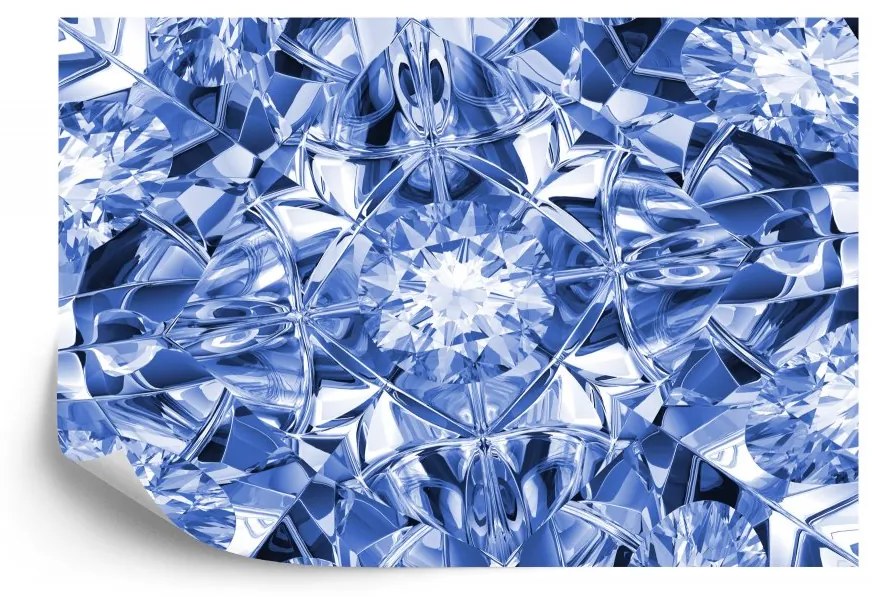 Fototapeta Aspekty Luxusu V Modré Barvě Strukturální vinyl 254x184