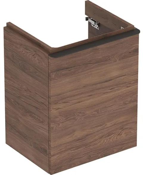 Geberit Smyle Square Koupelnová skříňka pod umývátko 49,2 cm pravá, ořech hickory 500.363.JR.1