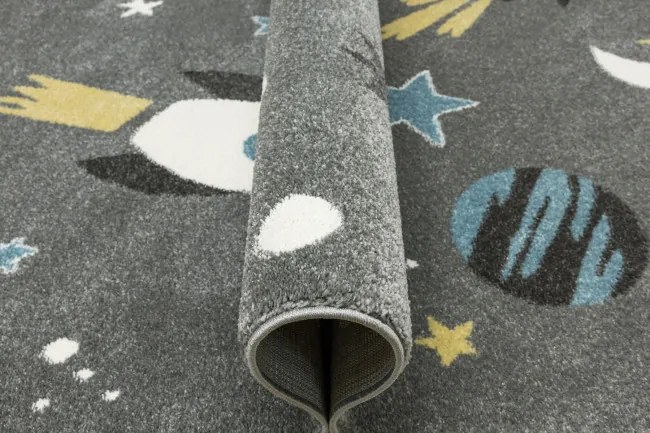 Dětský koberec Lima C276A šedý