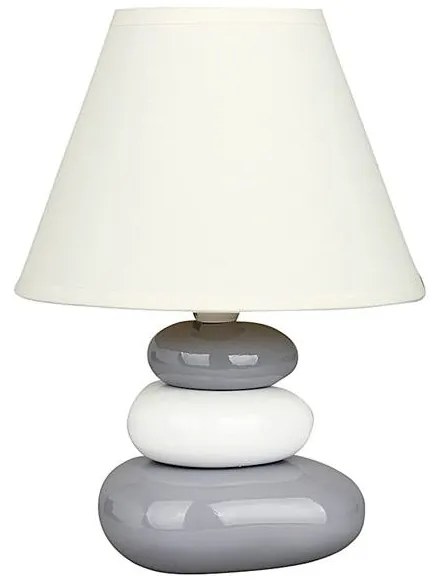 Designová stolní lampa SALEM, šedobílá Rabalux SALEM 004948