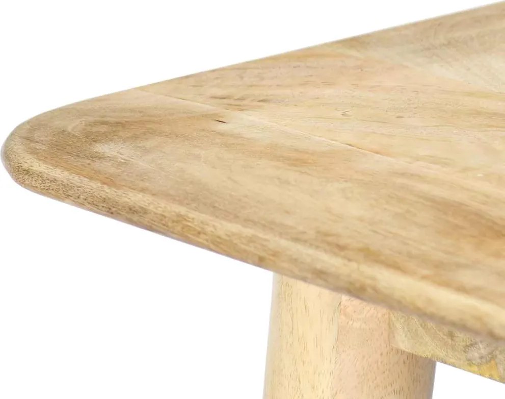Jídelní stůl 180 x 90 x 76 cm masivní mangovníkové dřevo 282720