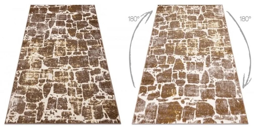 Kusový koberec Apos světle hnědý 240x330cm