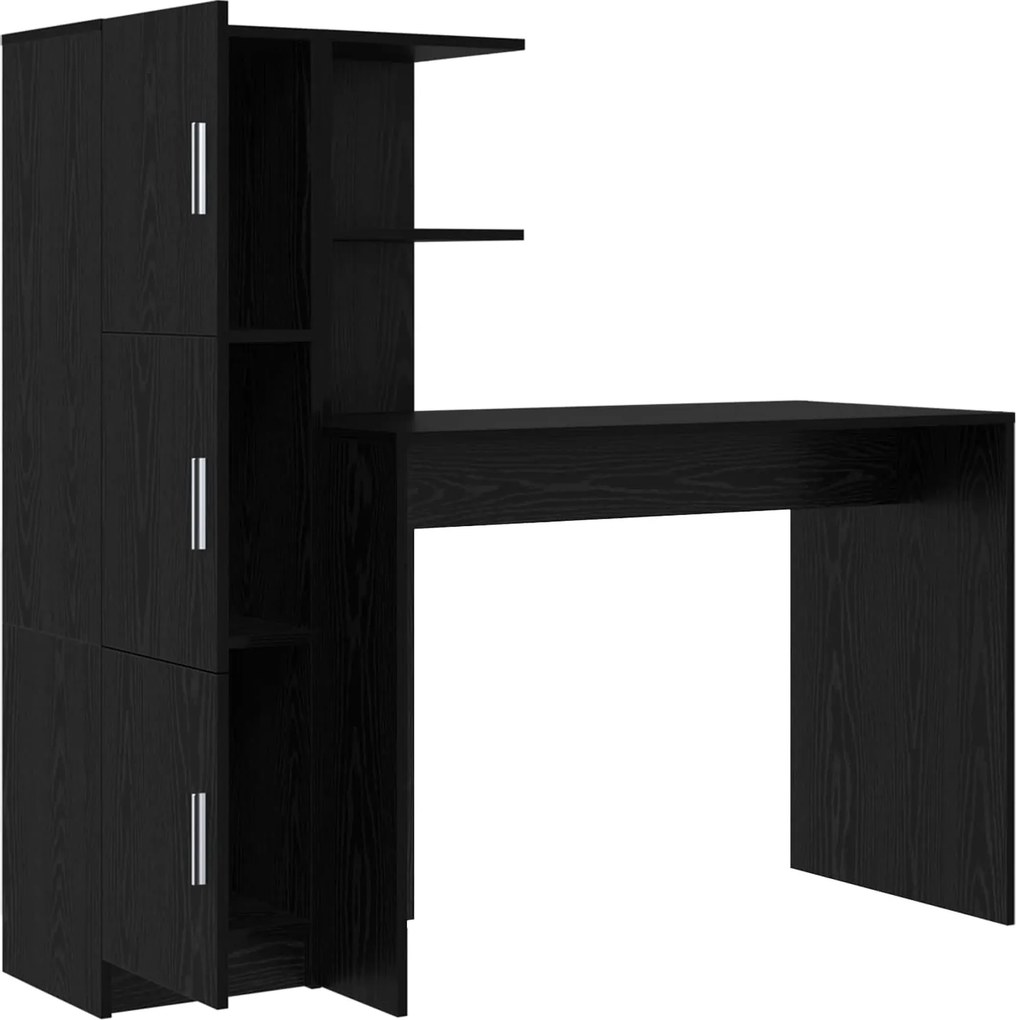 Stůl Černý dub 133.5 x 50 x 124 cm 2 ks 3337290