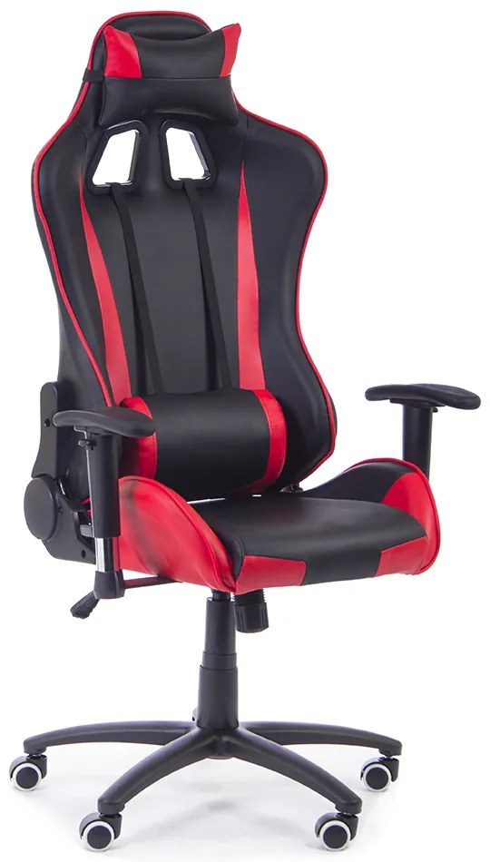 Kancelářská židle Racer, černá / červená