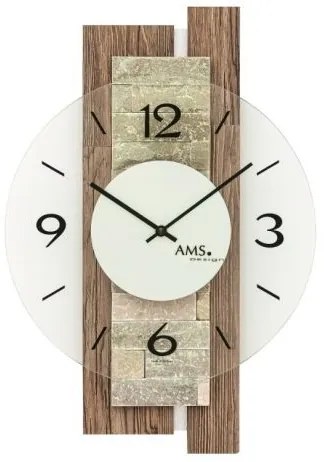 Nástěnné hodiny 9543 AMS 40cm