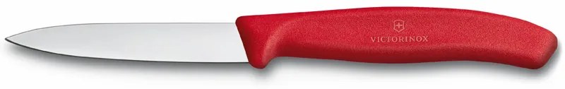 Victorinox Nůž na zeleninu červený špičatý 8cm
