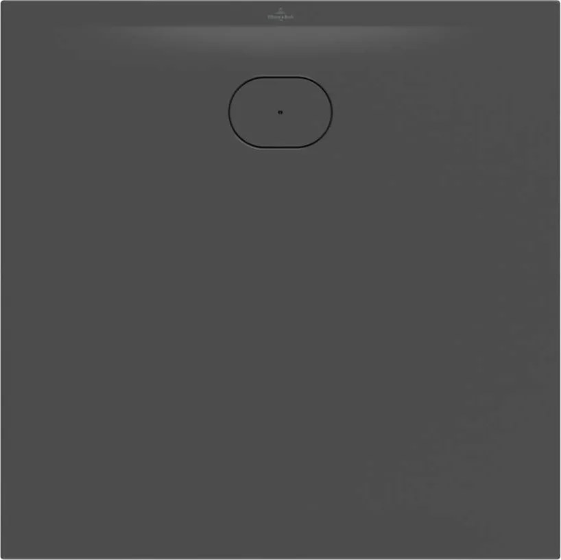 Villeroy & Boch Ecora - Sprchová vanička, 100x100 cm, Antracit UDA1010ERA1SV-1S