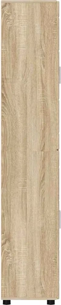 Vysoký bufet FLORIN 60 x 35 x 182 cm Sonoma dub 3397916