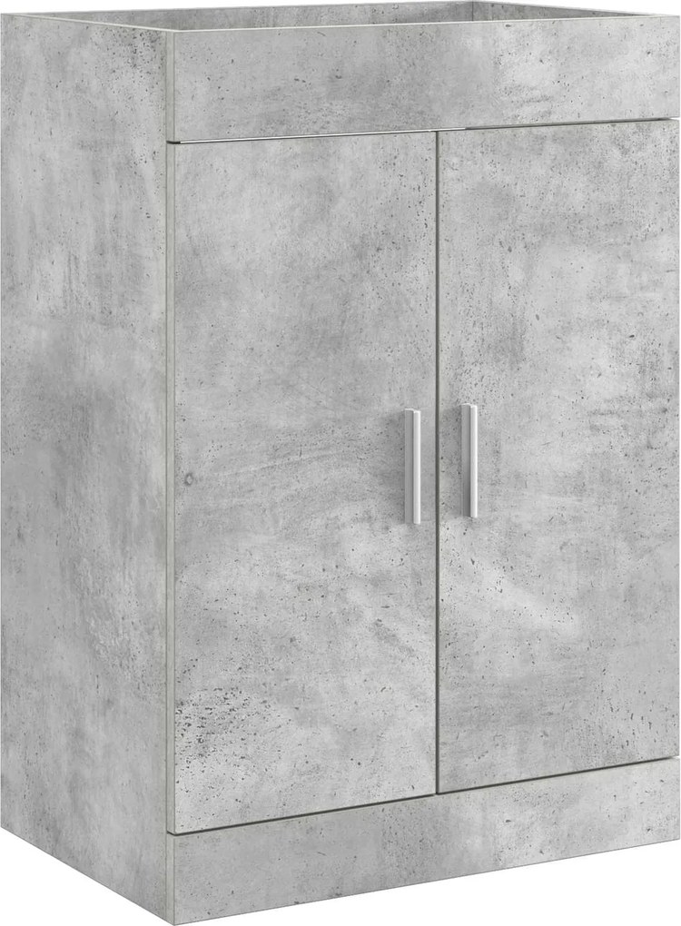 Sada koupelnového nábytku Betonově šedá 61 x 40 x 84,5 cm 3404353