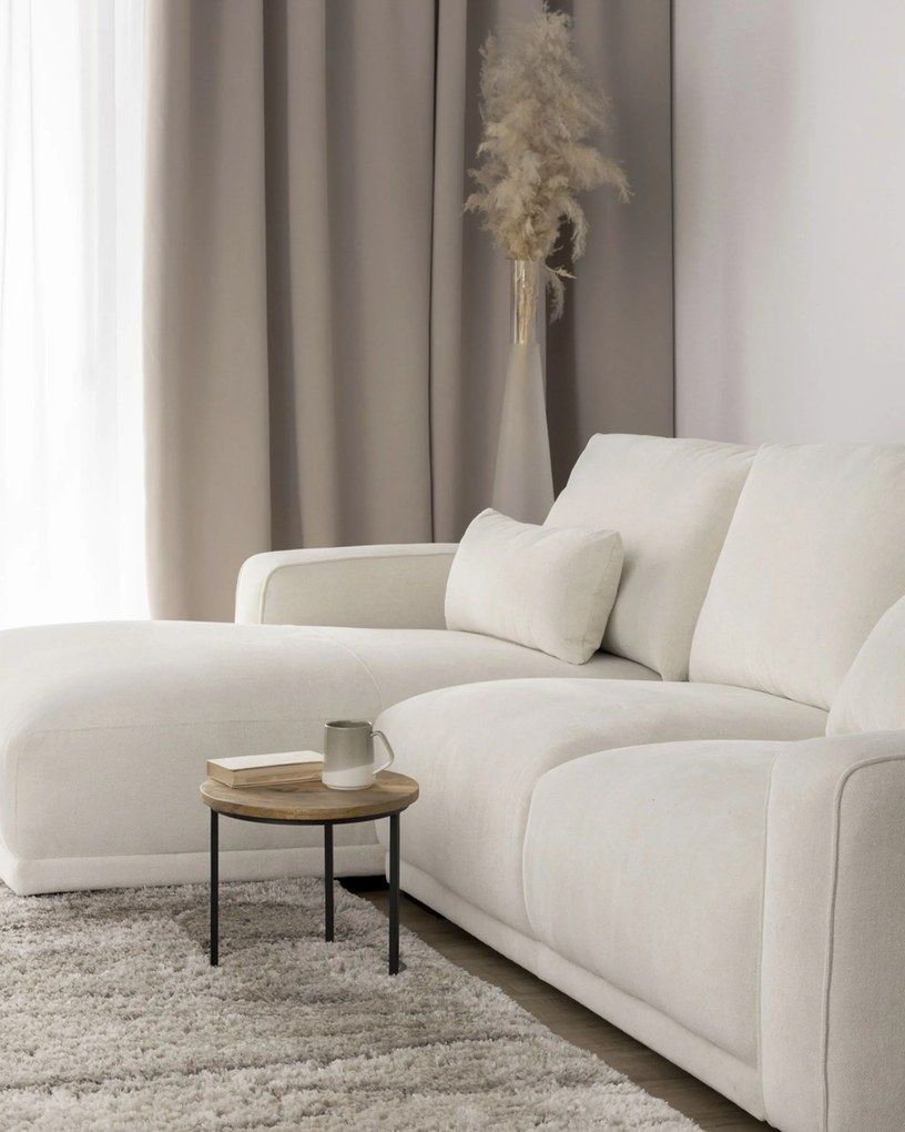 Pohovka Silkeborg crème white pravostranná