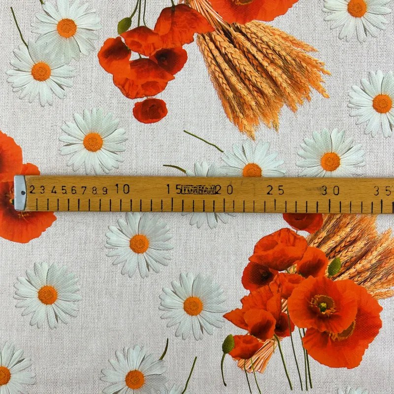 Ubrus PVC Mirabella DC-6845B - Polní kvítí 140cm x 20m